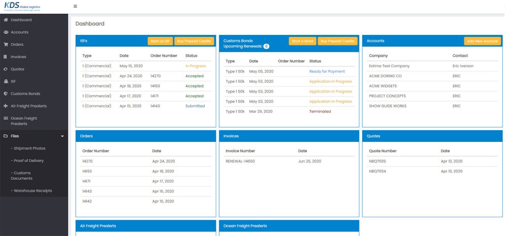 Home - KDS Global Logistics